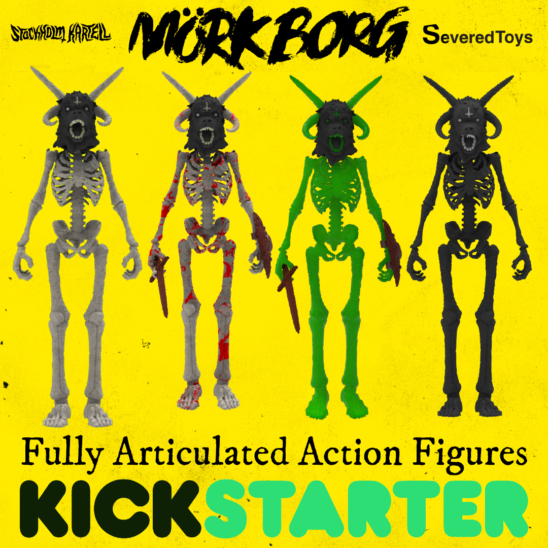 Severed Toys Mörk Borg Action Figure: Preview, Interview – The TTRPG ...