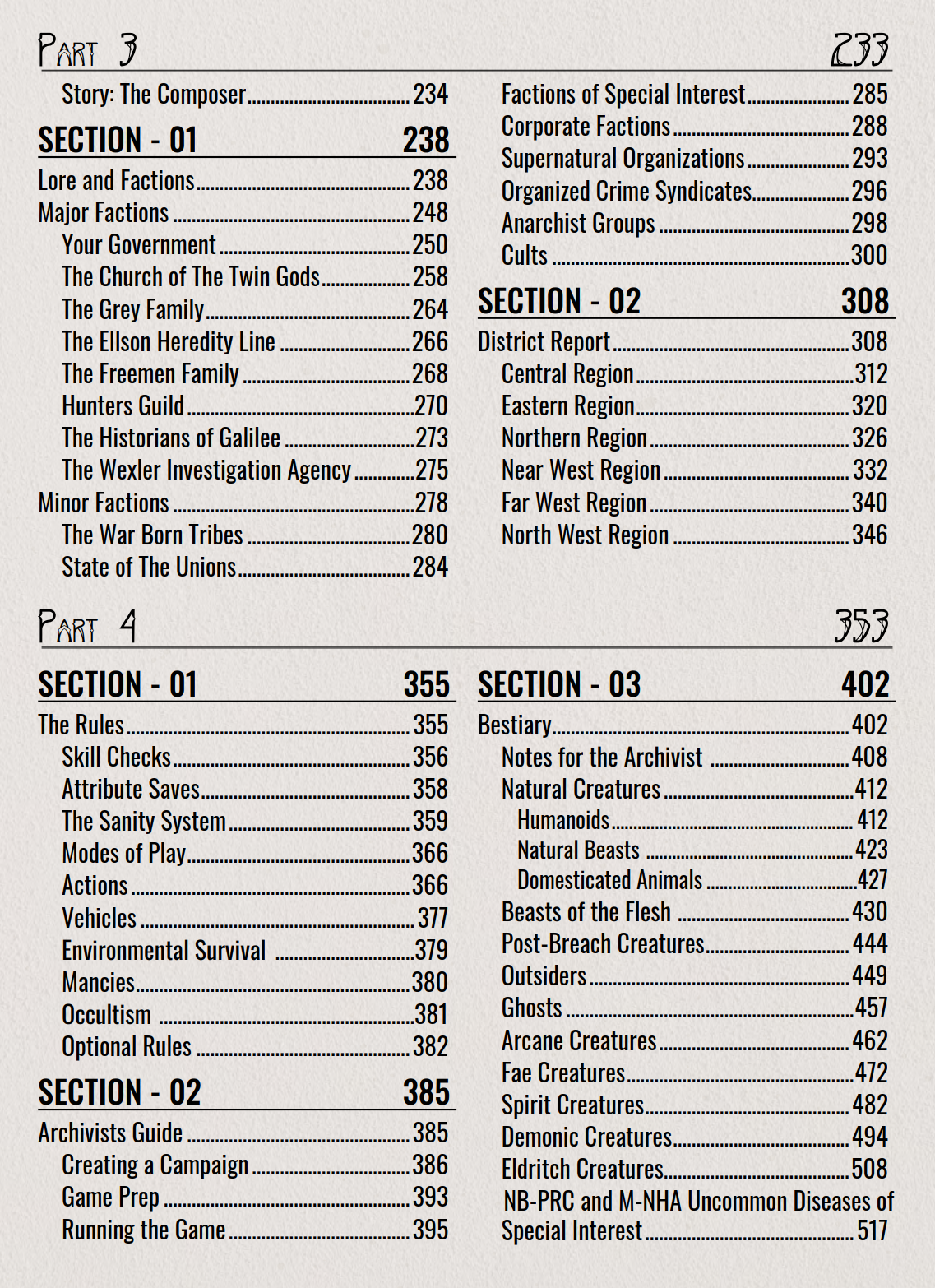 Acheron: TTRPG Review – The TTRPG Factory